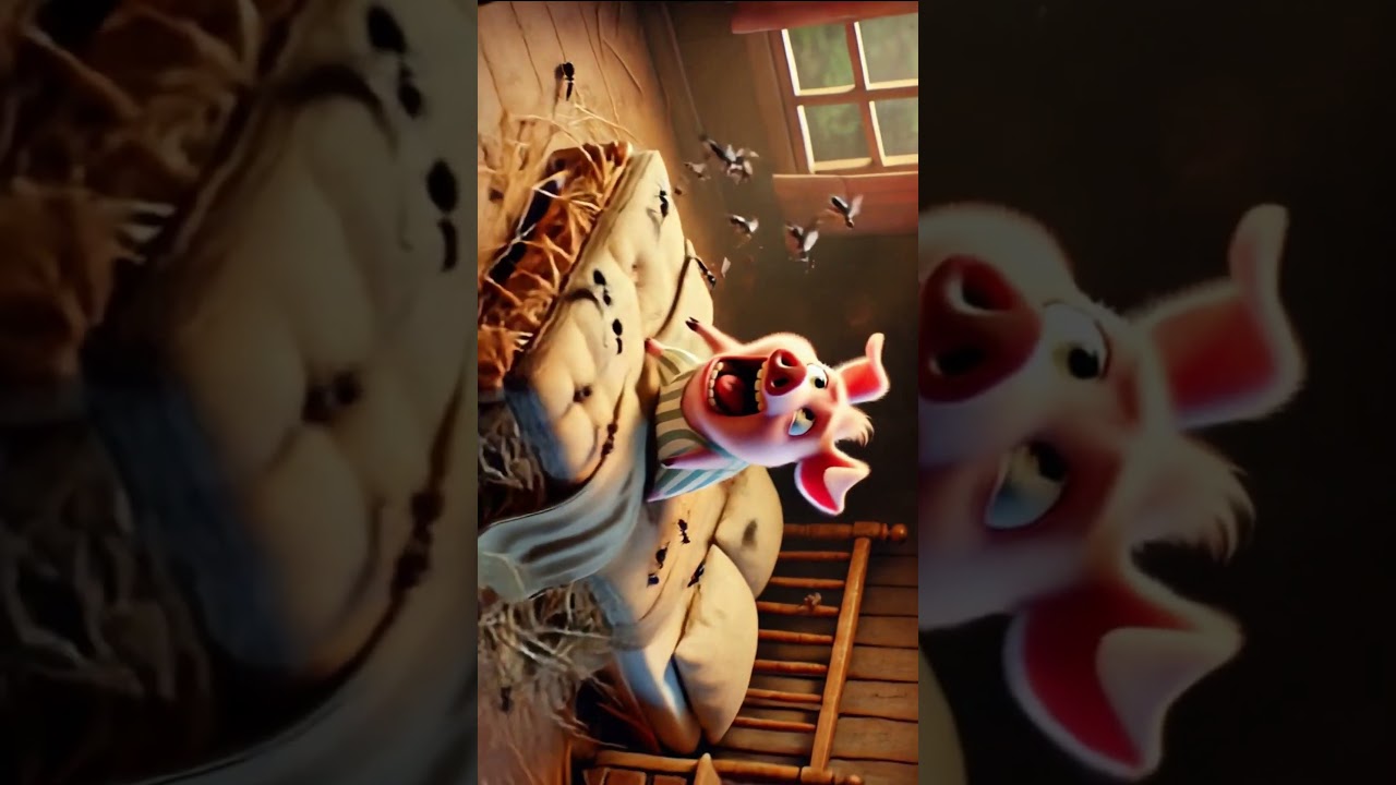 Three Little Pigs Animated story Teaser - classic fairy tale