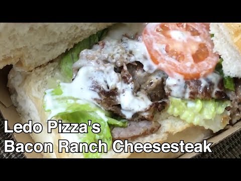 REVIEW: Ledo Pizza's Bacon Ranch Cheesesteak