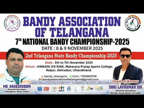 2nd Telangana Bandy Championship – Bandy Association of Telangana
