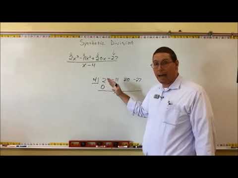 Synthetic Division Part 1 - Mr. Ryan