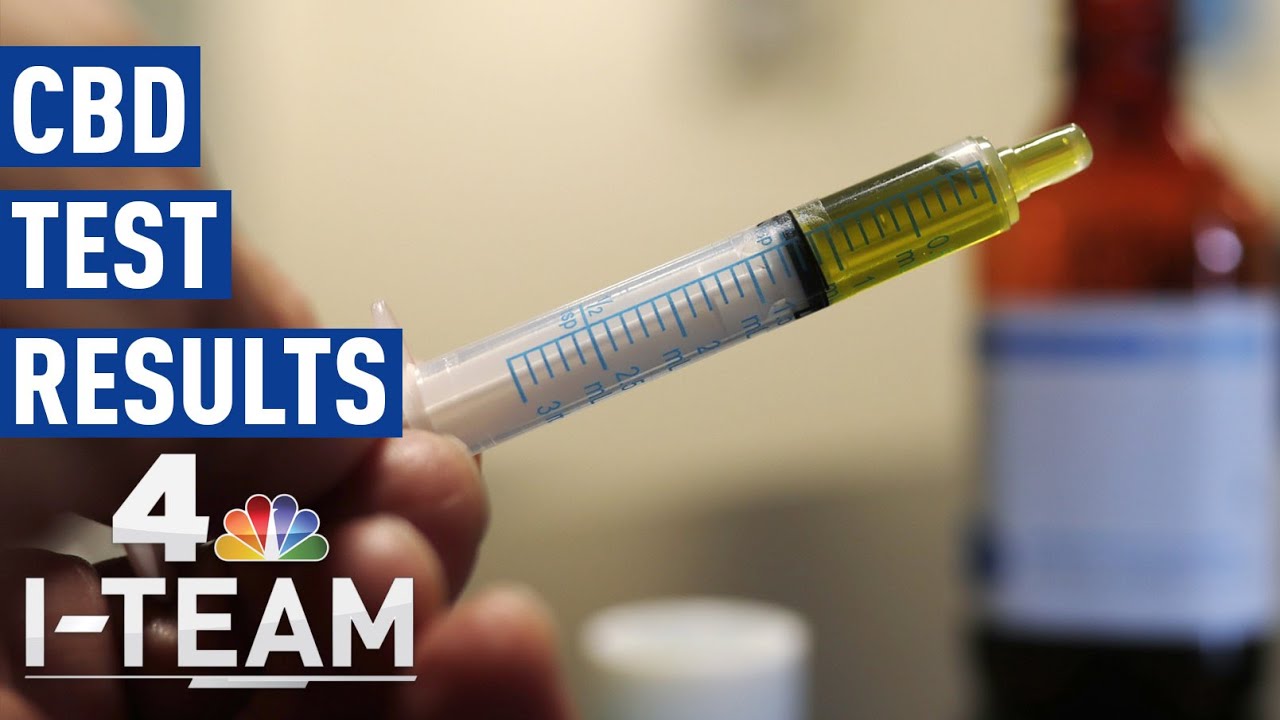 CBD Product Tests: Results Can Be Alarming | NBC 4 I-Team