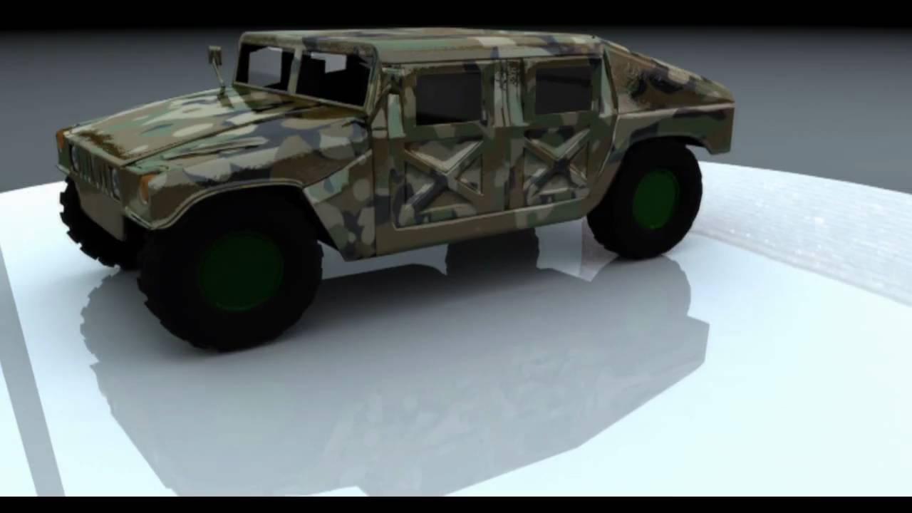 Humvee 3D Model - HD