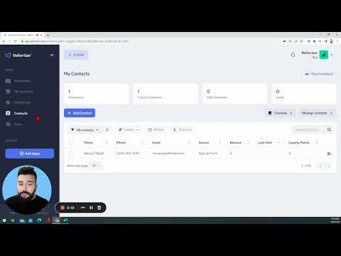 Get new clients quicker by adding your contacts to Referrizer