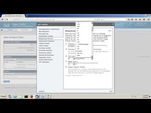 how to configure income mail policies on cisco ESA