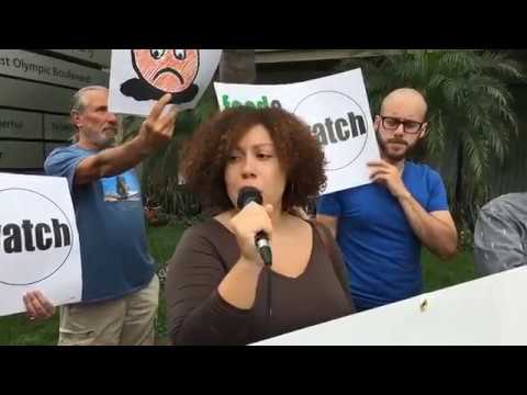 The Wonderful Company "Don't Pollute Our Fruit!" Petition Delivery