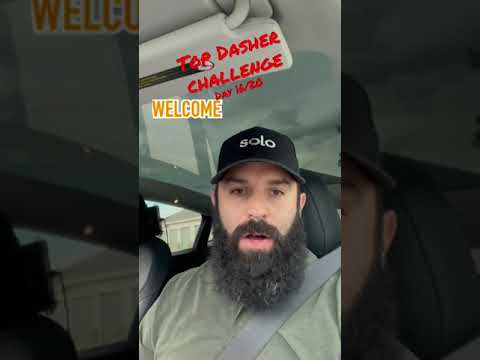 Project Top Dasher Day 16/20 #doordash #topdasher #gigeconomy