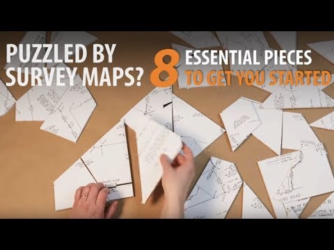 Puzzled by Survey Maps? Here's 8 Pieces to Get You Started