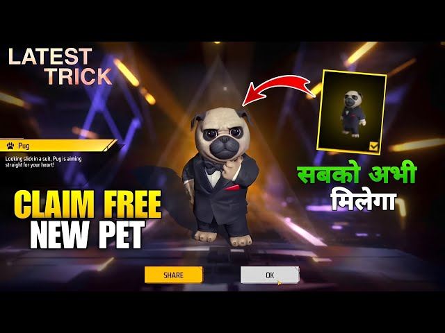 Pet: Free Fire MAX में Pug पेट: ताकत, कीमत और खरीदने की जानकारी पर एक नजर