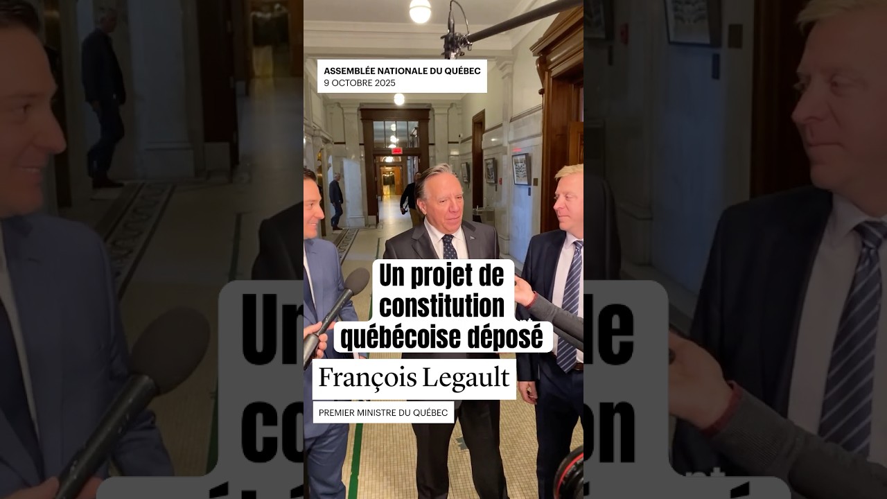 Un projet de constitution québécoise déposé