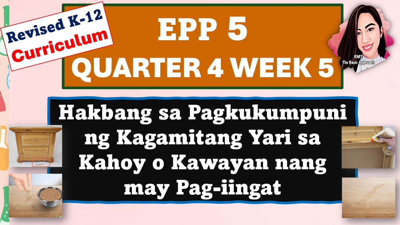 EPP 5 QUARTER 4 WEEK 5 MATATAG CURRICULUM #epp5quarter4week5