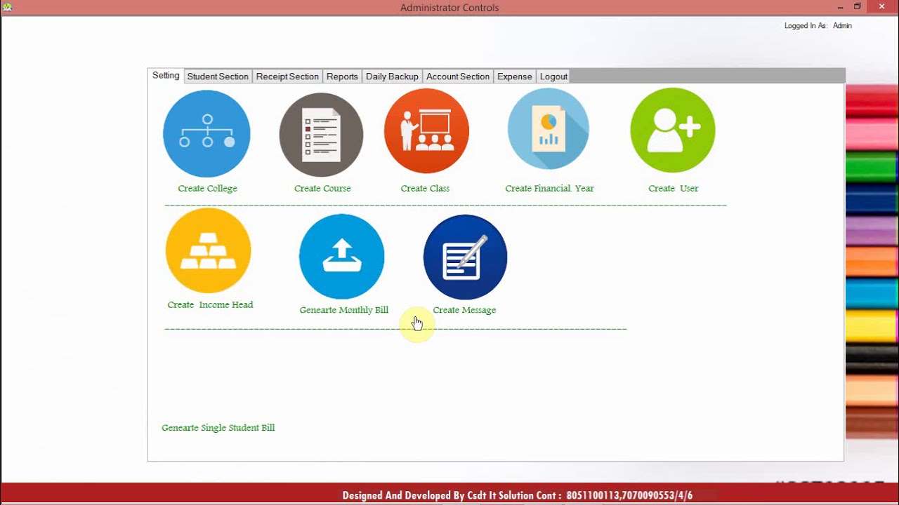 Software for College Management
