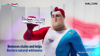 Aquafresh Complete Care Whitening Toothpaste advert uk
