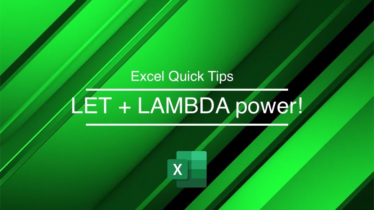 LET + LAMBDA formulas - combined power!