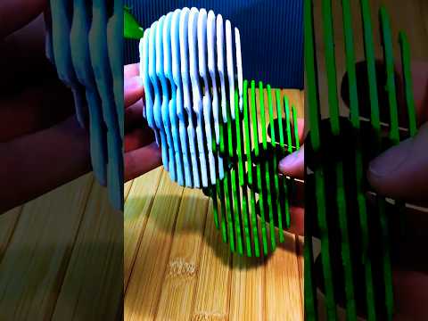 💀 Quantum Skull – Futuristic 3D Printable Fidget・ STL File for 3D ...