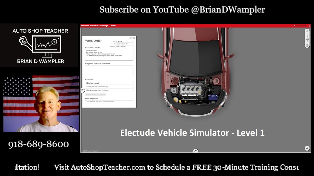 AST - Electude Level 1 No Start Condition