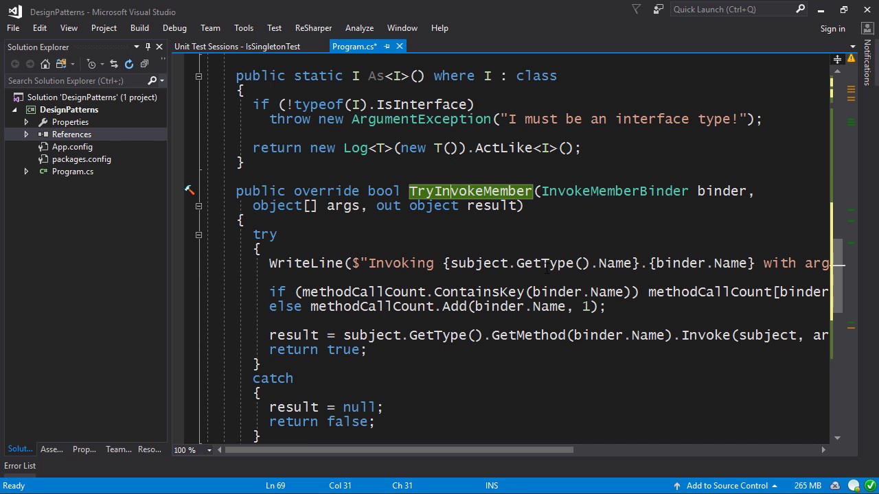 Making a Dynamic Proxy in C# with ImpromptuInterface