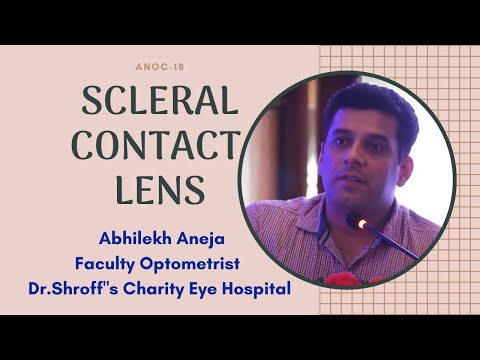 Scleral Contact Lens, Abhilekh Aneja, ANOC-18