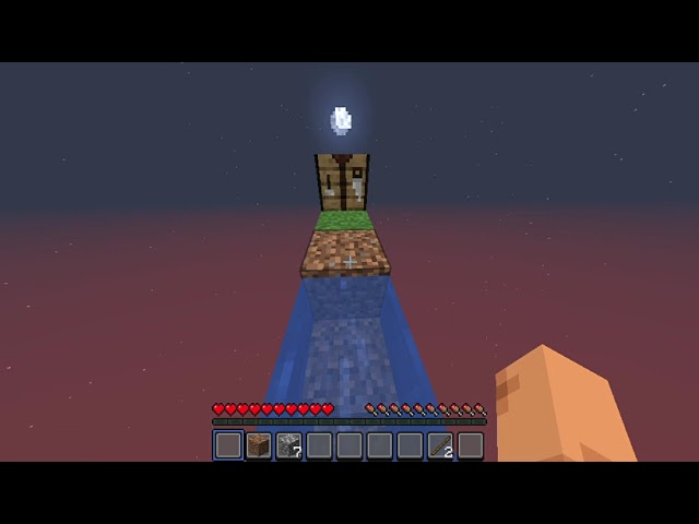 SkyBlock 2D Minecraft Map