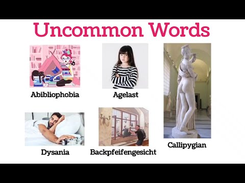 10 Most Unique and Uncommon Words in English | Uncommon Words and Meanings