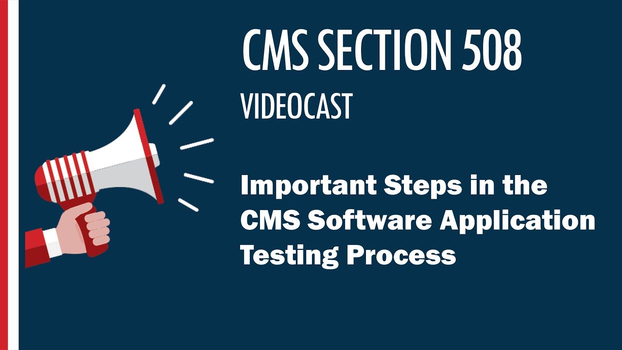 CMS Section Software Application Video FINAL