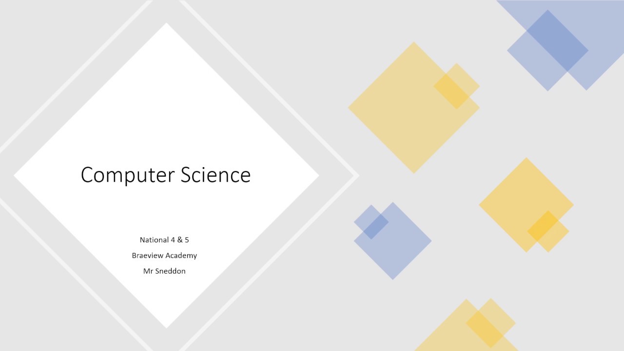 N5 Computer Science - Extended Ascii and Unicode