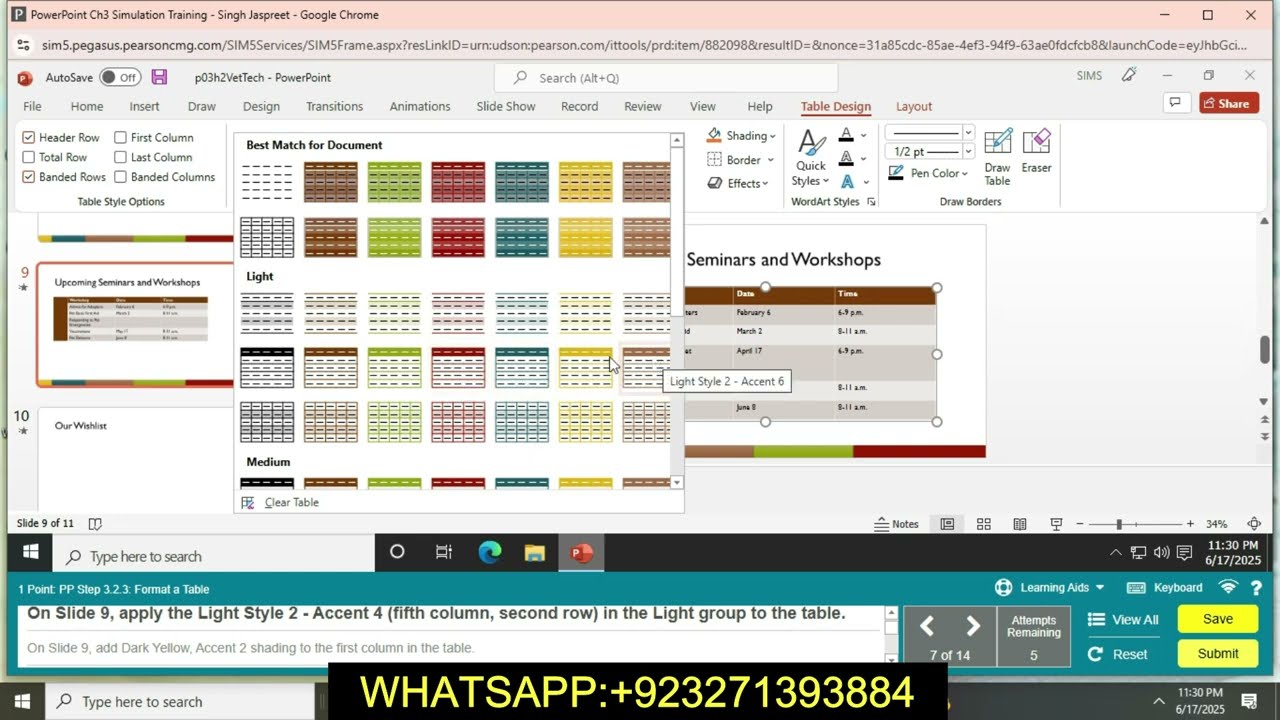 PowerPoint Ch3 Simulation Training || PowerPoint Ch3 Simulation Training