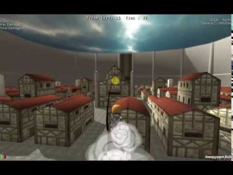 Kill All Titans! Attack on Titan Tribute Game #1