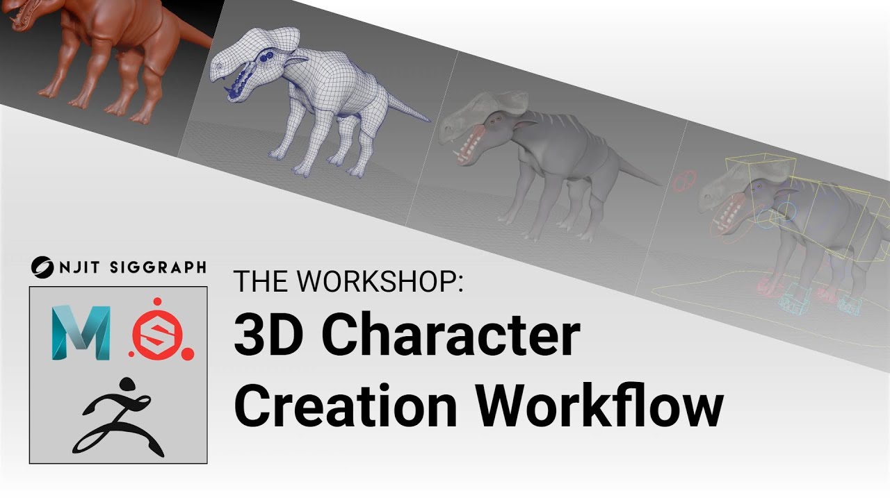 The Workshop: 3D Character Creation Workflow