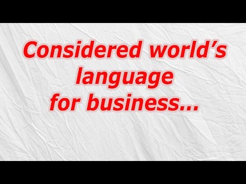 Considered world’s language for business (CodyCross Answer/Cheat)