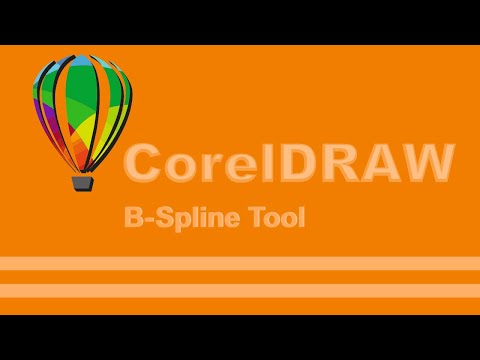 How to use the B Spline Tool in Coreldraw