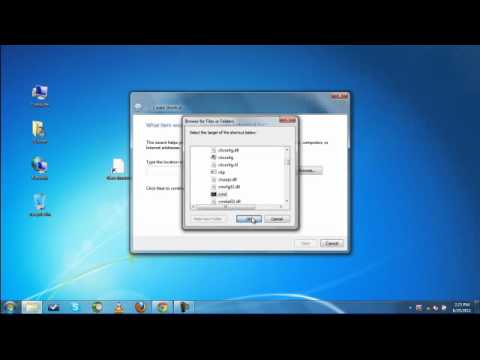 Create a Elevated Command Prompt Shortcut in Windows 7