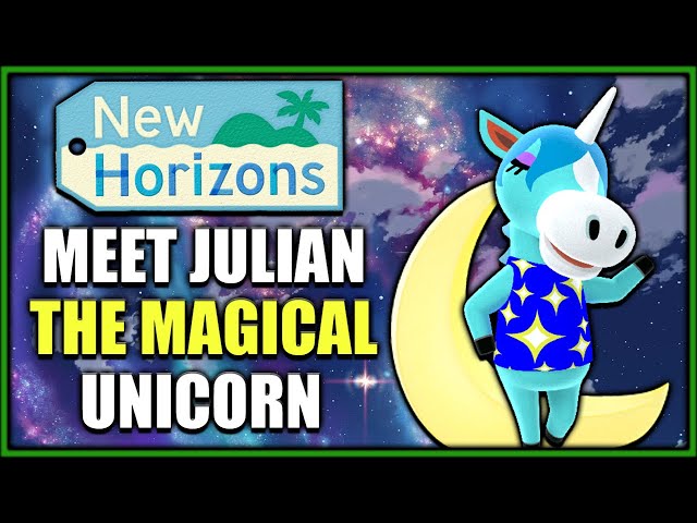 Julian in Animal Crossing: How to Get, Appearance, Roles