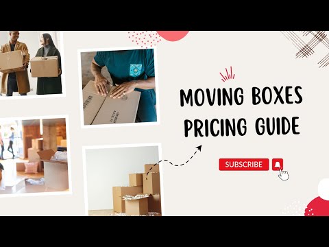 Moving Boxes Pricing Guide