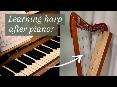 Is it easy to learn harp if you play piano?
