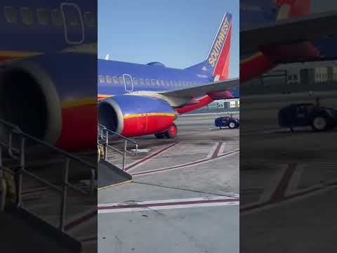 Taking off from Burbank airport #southwest #aviation #travellife #airport #boarding #subscribe