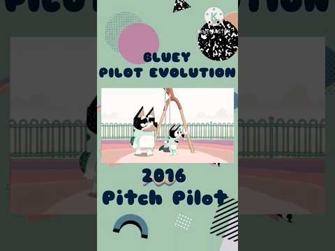Bluey Pilot Episodes (2016, 2017, and 2018) #shorts