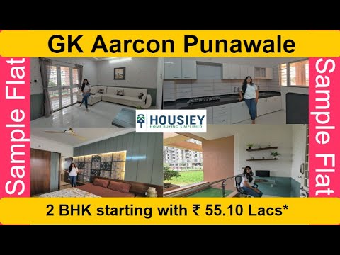 GK Aarcon Punawale | 2 BHK Sample Flat Tour | GK Associates Punawale