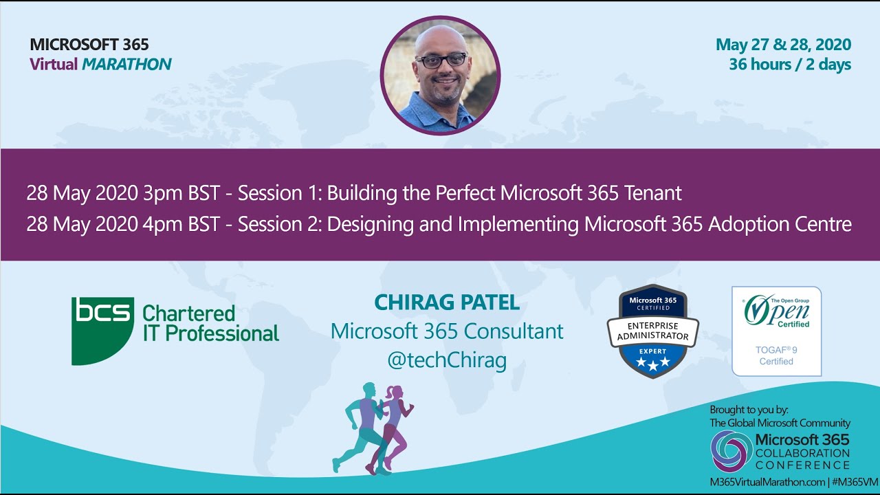 Microsoft 365 Virtual Marathon Intro #M365VM