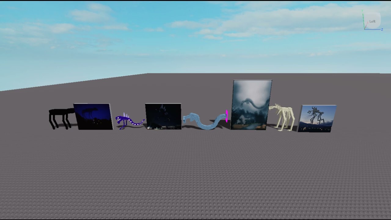 The Approaching Demise, Hiroto's Giant, Nightfield Walker, and Roaming Deeper model (REUPLOAD)