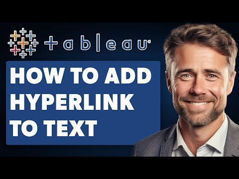 How to Add a Hyperlink to Text in Tableau Using Worksheet or Dashboard URL Actions (Full 2025 Guide)