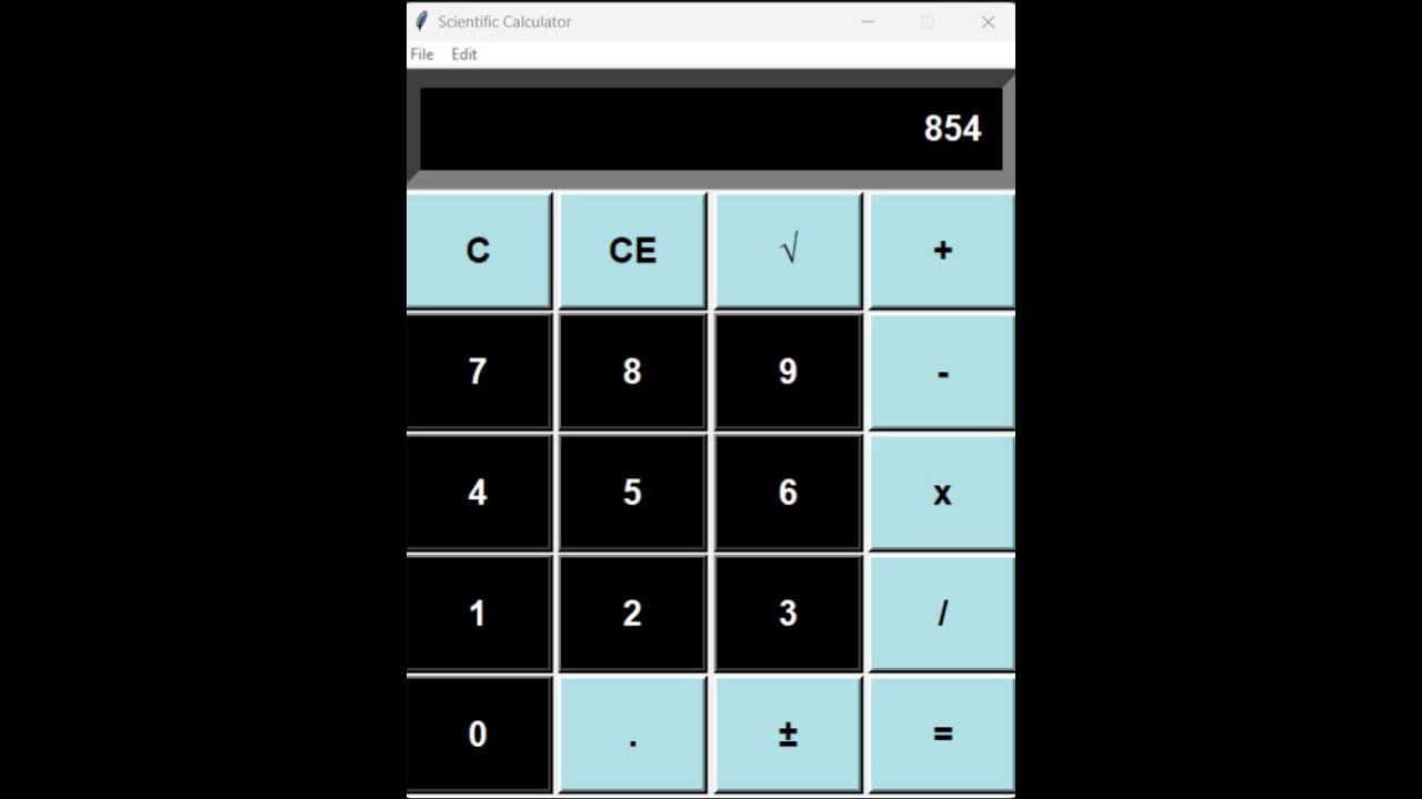 Scientific Calculator using Python Turtle #coding #Python