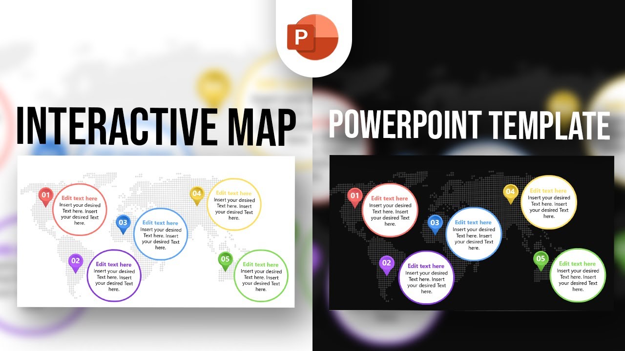 How to Make an Interactive Map PowerPoint Template