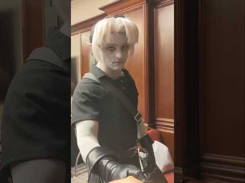 Shake My Hand in Character 3: Anime Houston 2023 #magicmakingmischief #animehouston #mombierella