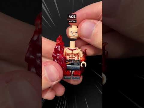 LEGO One Piece for $1?! 🏴‍☠️ Ace Minifigure Build & Review [Unofficial]