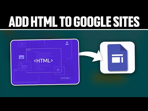 How To Add HTML to Google Sites 2025! (Full Tutorial)