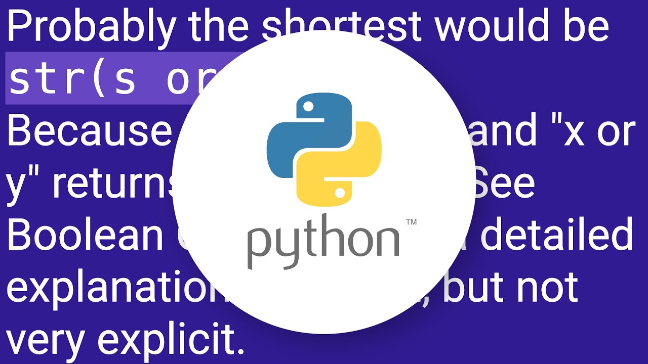 Python: most idiomatic way to convert None to empty string?