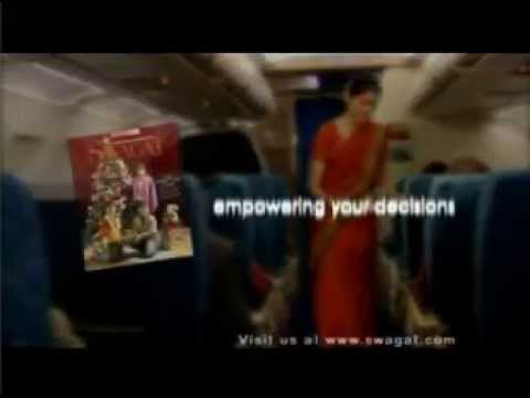Indian Airlines Swagat Magazine Ad.