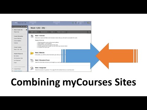 myCourses Site Setup – Instructional Development