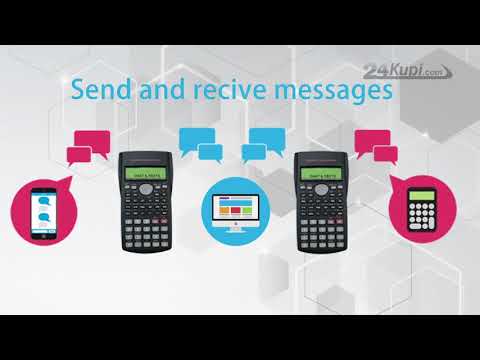 Scientific cheating Calculator with sms and internet option