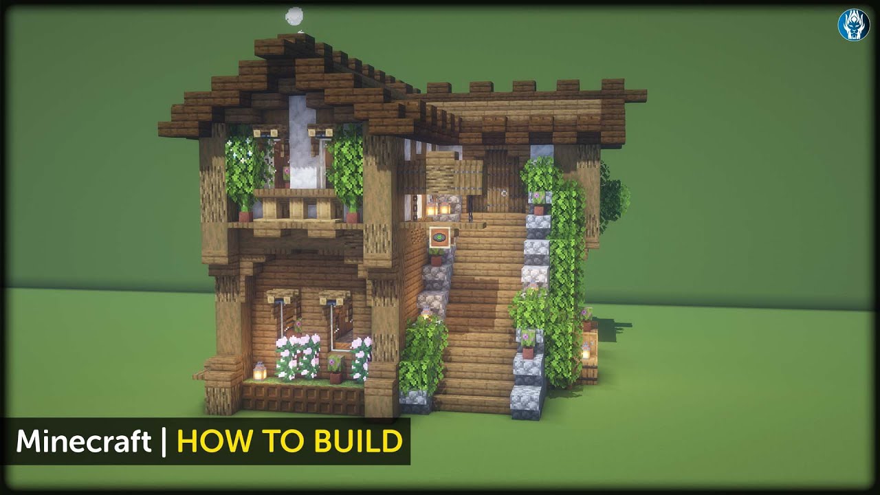 Minecraft How to Build a Medieval Musician's Guild Tutorial - Minecraft ...